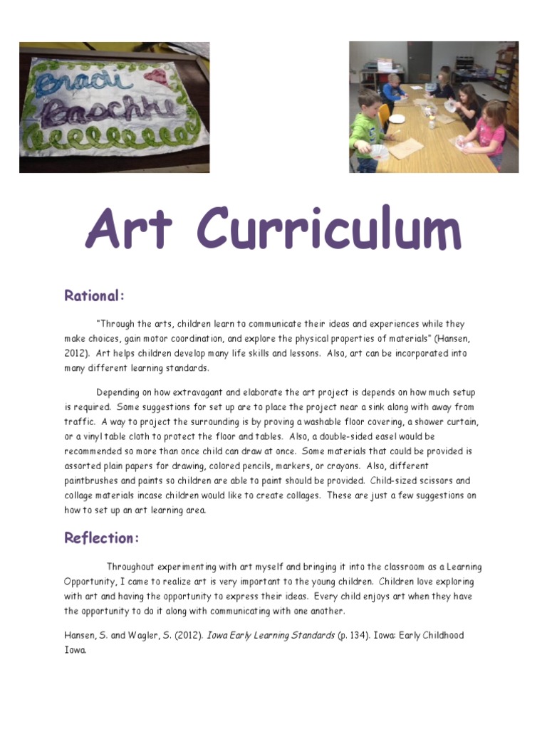 Essential Art Curriculum for Kids | PDF | Art