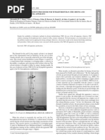 THF Distillation | PDF | Tetrahydrofuran | Solvent