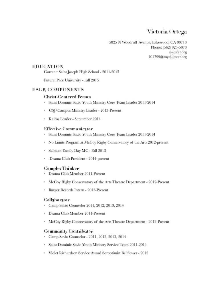 Senior Capstone Resume | PDF