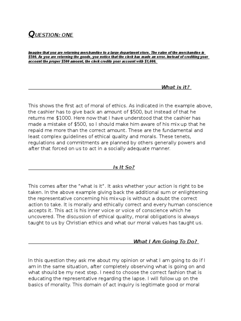 Christian ethics.docx | Christian Ethics | Morality | Free 30-day Trial ...