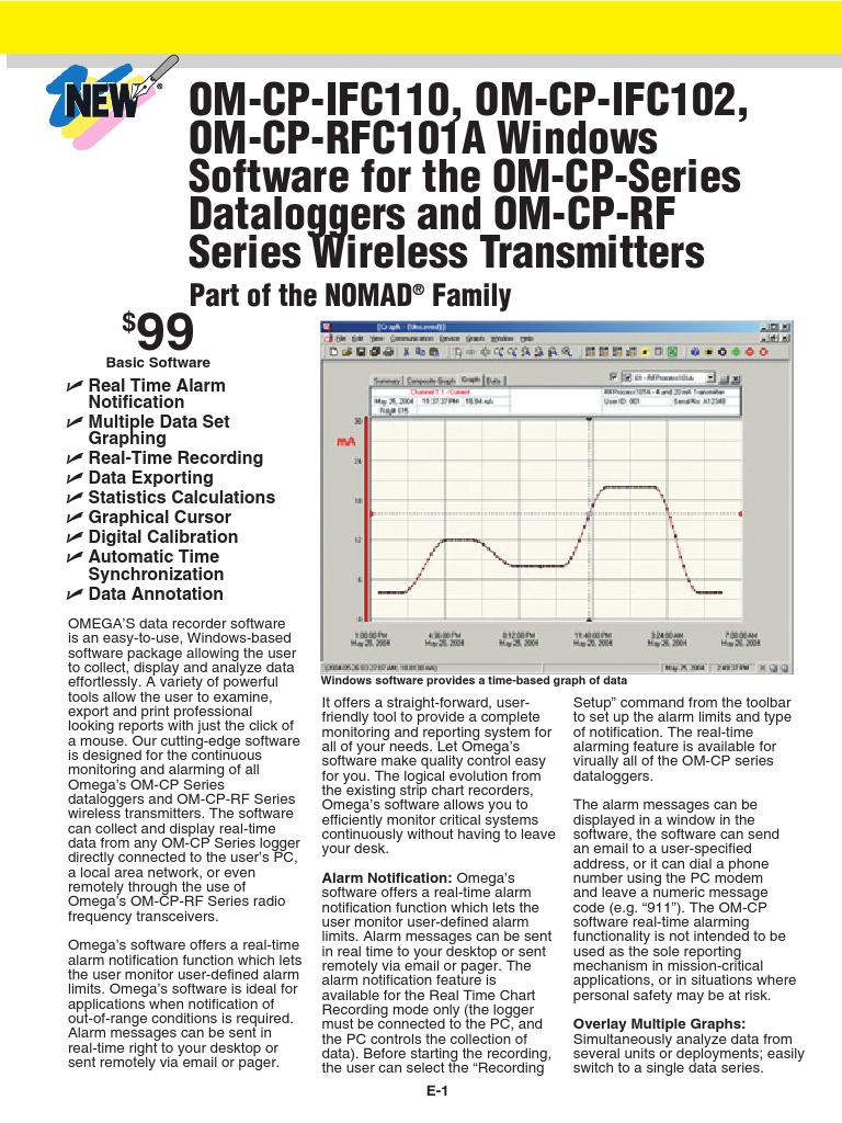 Om CP Ifc110 | PDF | Flow Measurement | Comma Separated Values