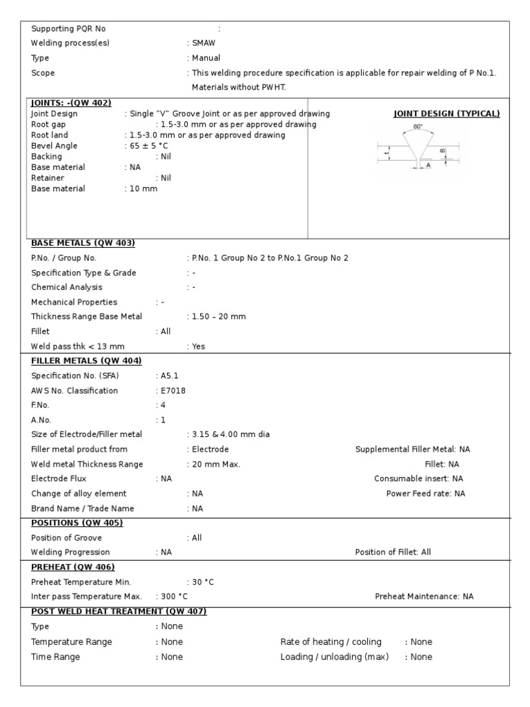 Welding Form | PDF | Welding | Construction