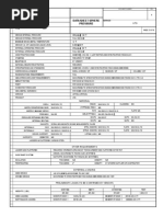 Storage Tank Data Sheet | PDF | Roof | Mechanical Engineering