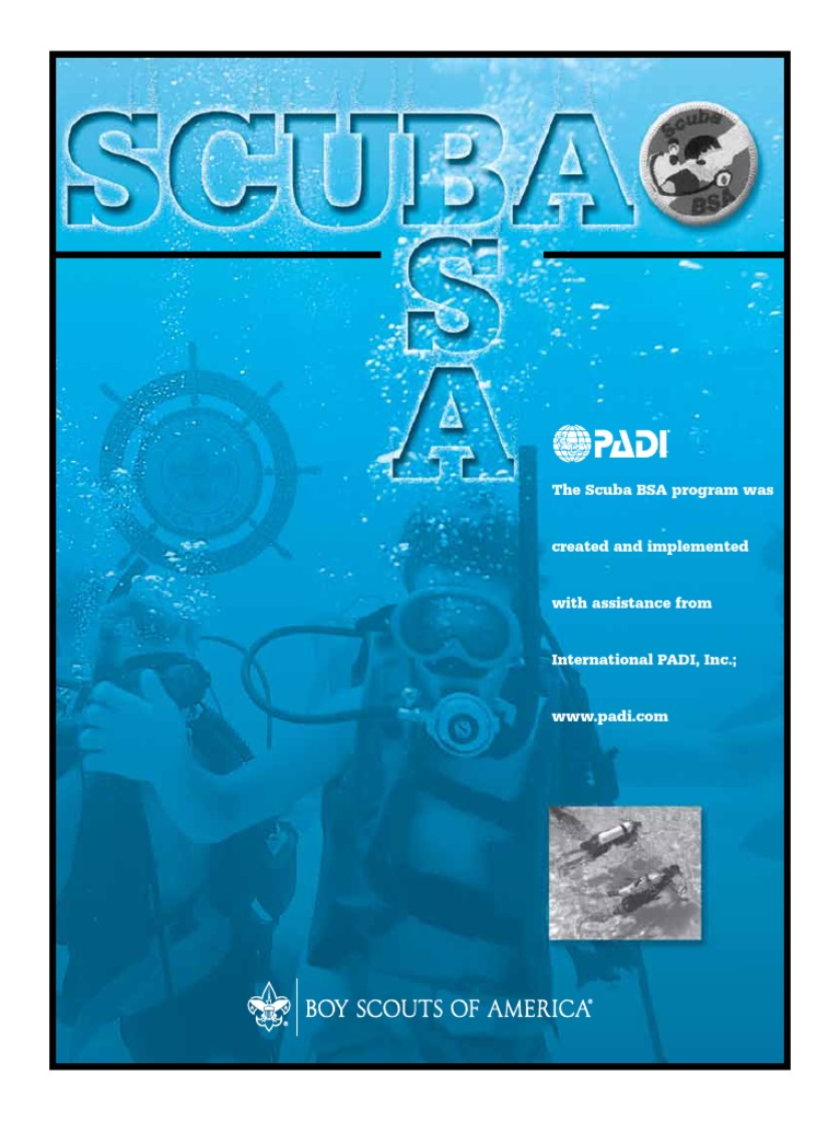 Boy Scouts of America SCUBA Program | PDF | Scuba Diving | Boy Scouts ...