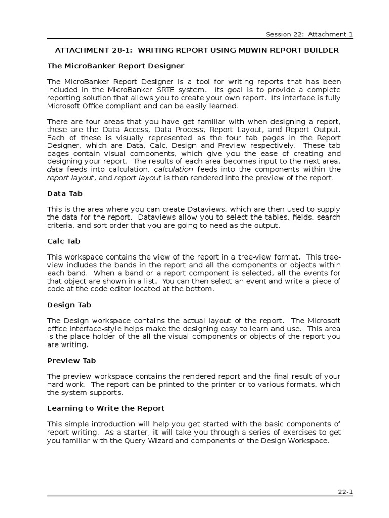 Report Writer and Struture Report | PDF | Tab (Gui) | Icon (Computing)