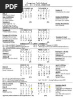 NYC DOE School Calendar 2024-25 | PDF | Schools | Academic Term