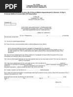 FORM 49. Return Giving Particulars in Register of Directors, Managers ...