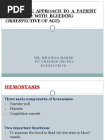 Coagulation Study Interpretation Guide | PDF | Coagulation | Medicine