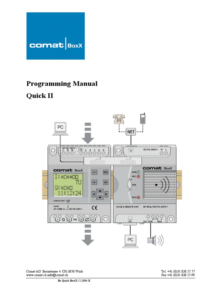 Comat BoxX Manual PDF | PDF | Installation (Computer Programs) | Icon (Computing)