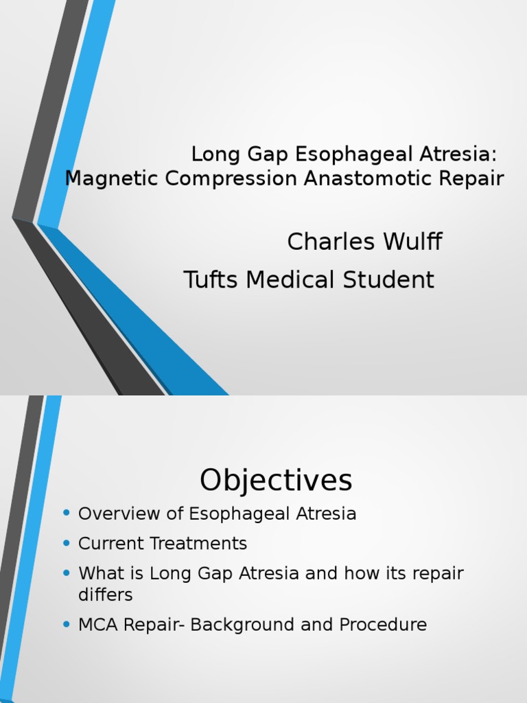 Long Gap Esophageal Atresia | PDF | Esophagus | Medical Specialties