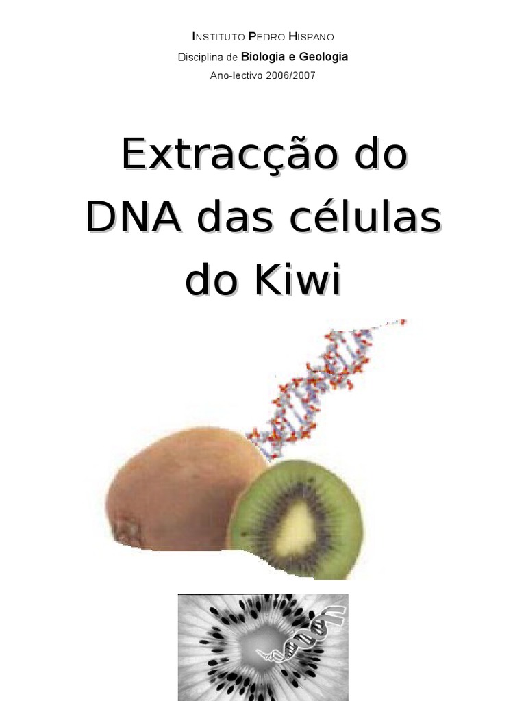 DNA Kiwi | PDF | DNA | Célula (Biologia)