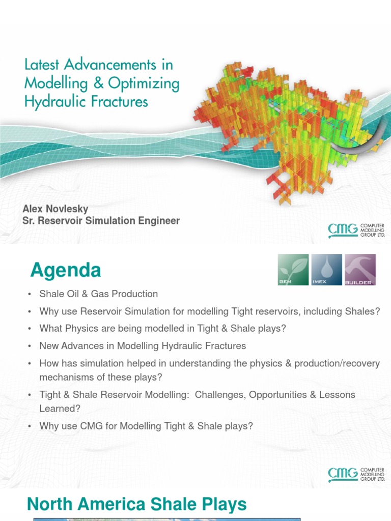 CMGWebinar Unconventional Reservoir Modelling 18feb15 | PDF | Hydraulic ...