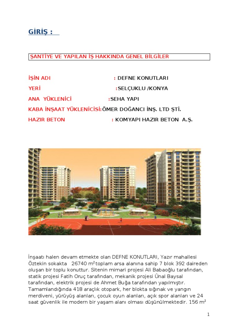 Örnek Staj Defteri | PDF