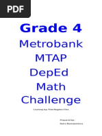 Sprix Math Challenge 2025 | PDF | Bookcase