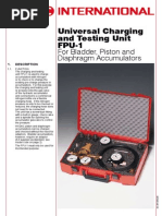 Olaer Nitrogen Charging Kit Overview | PDF | Valve | Chemical Engineering
