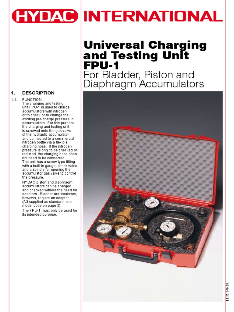 Charging Testing Kits | PDF | Valve | Leak
