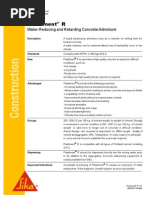 Sika PDS - E - Plastocrete 850 WP | PDF | Concrete | Building Materials