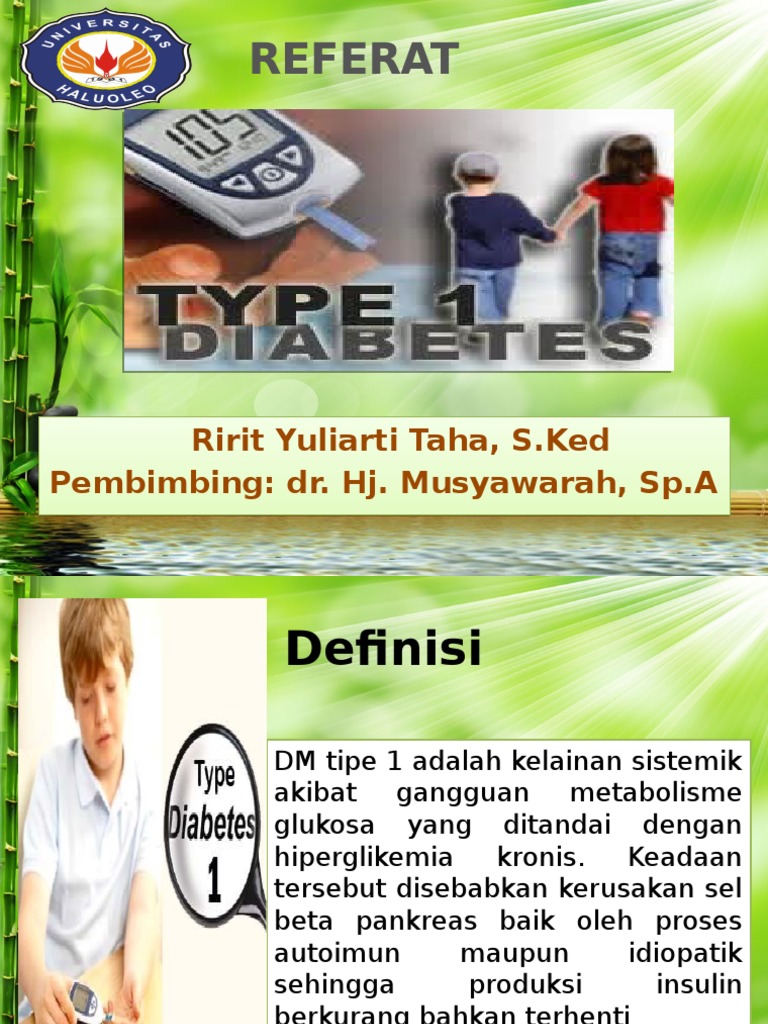 Panduan DM Tipe 1 pada Anak | PDF | Sains & Matematika