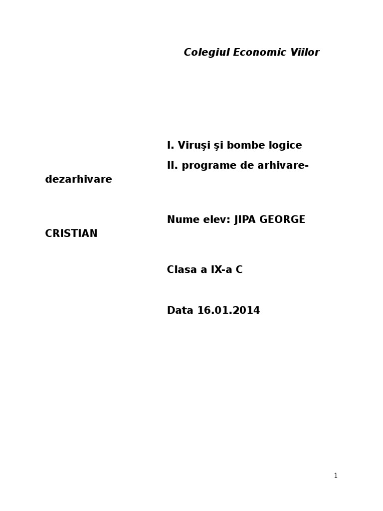 Programe de Dezarhivare Online | PDF | Social Science | Technology ...