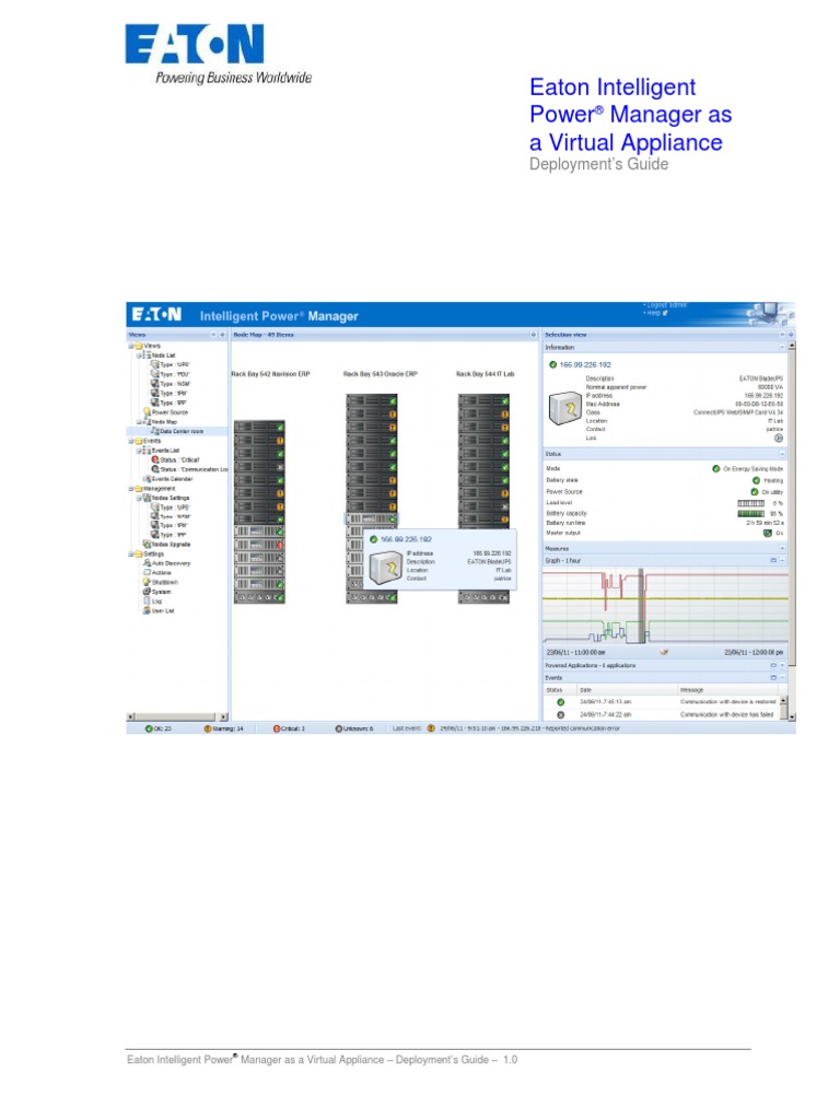 Eaton Virtual Ipm Quick Deployment Guide en 1.1 | PDF