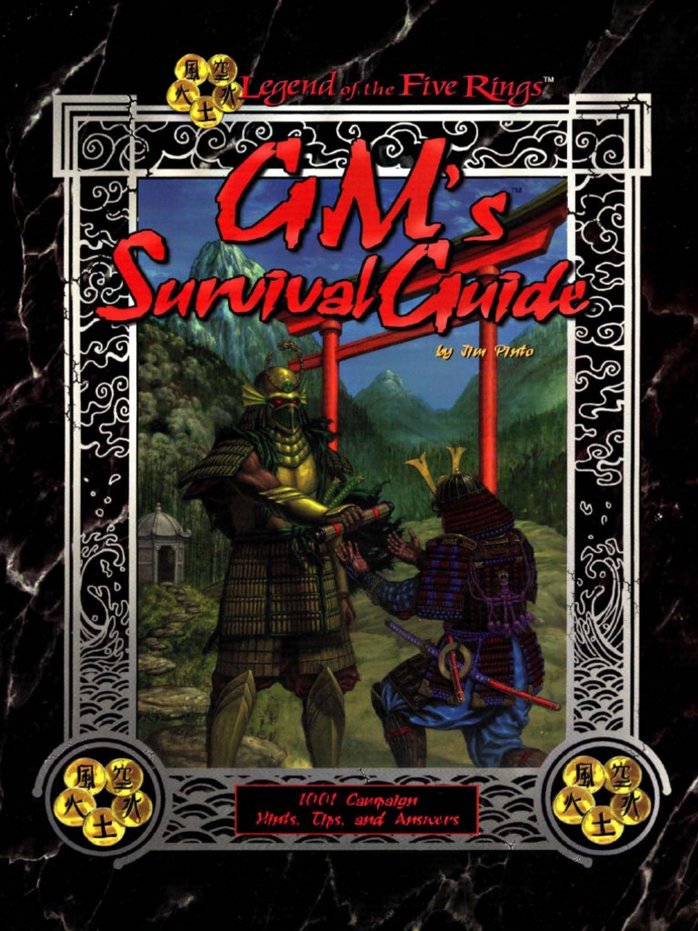 L5R 1 Ed GM's Survival Guide | PDF