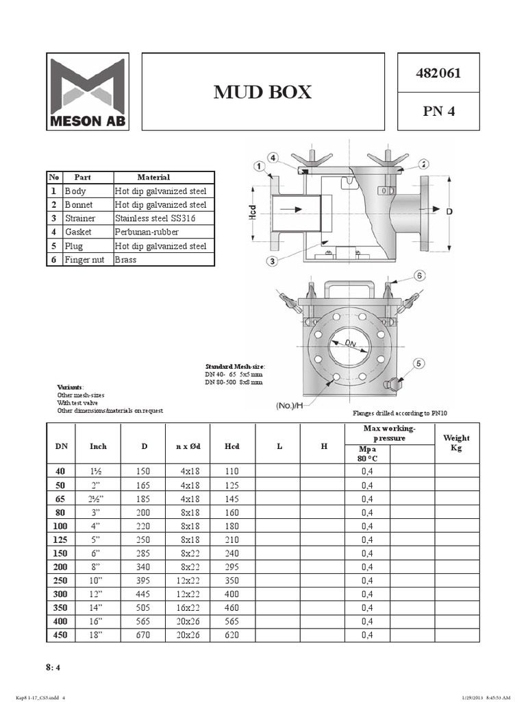 Mud Box: 1 Body | PDF | Building Engineering | Building Materials