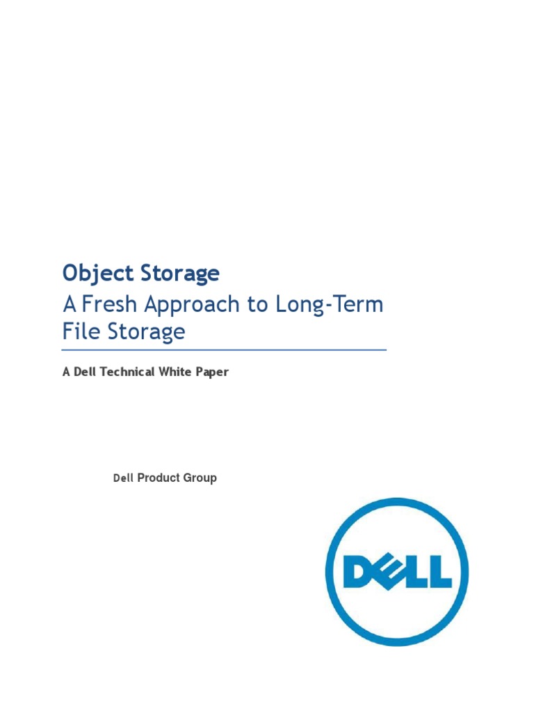 Object Storage Overview | PDF | Computer Data Storage | Computer File