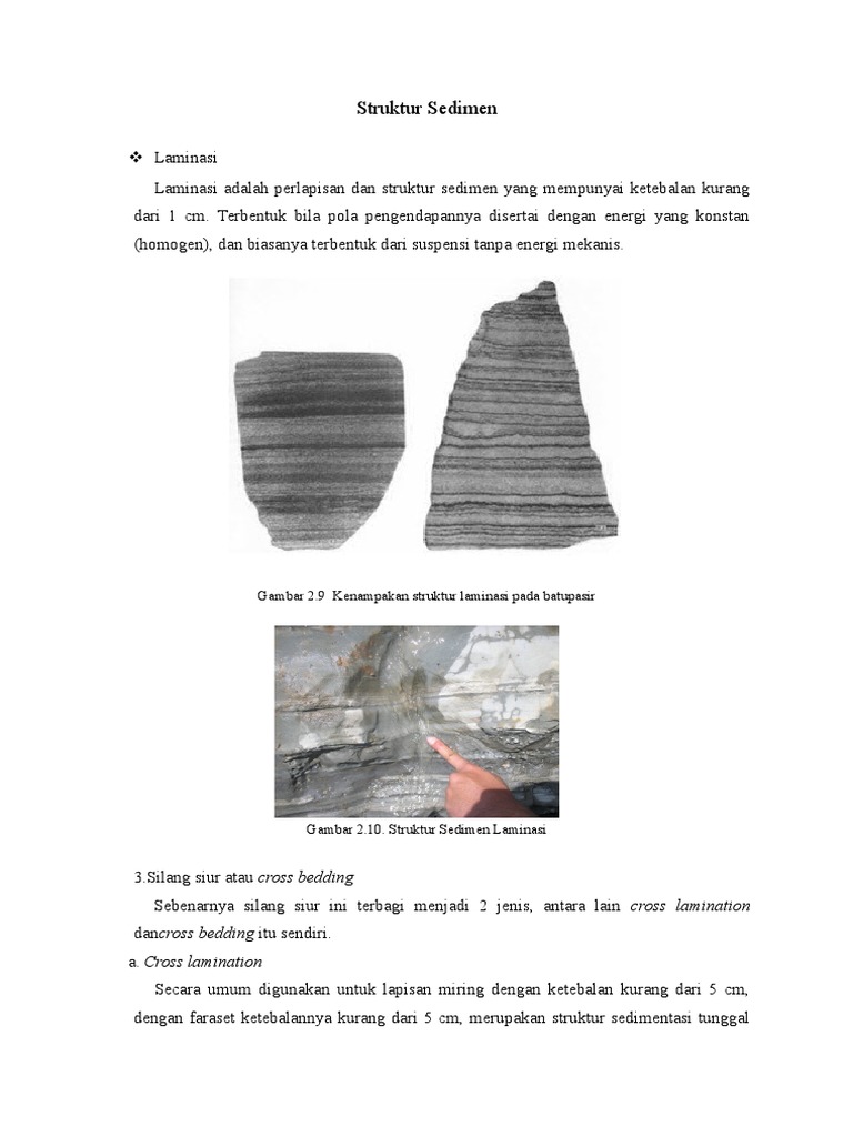 Struktur Sedimen | PDF