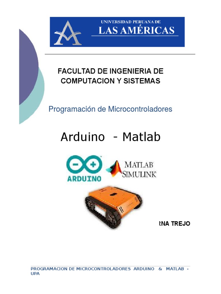 Programacion Microcontroladores Arduino y Matlab | PDF | Arduino | Programación de computadoras