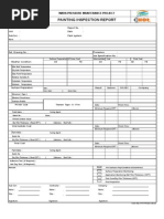 Coating Inspection Report Template | PDF | Science & Mathematics ...