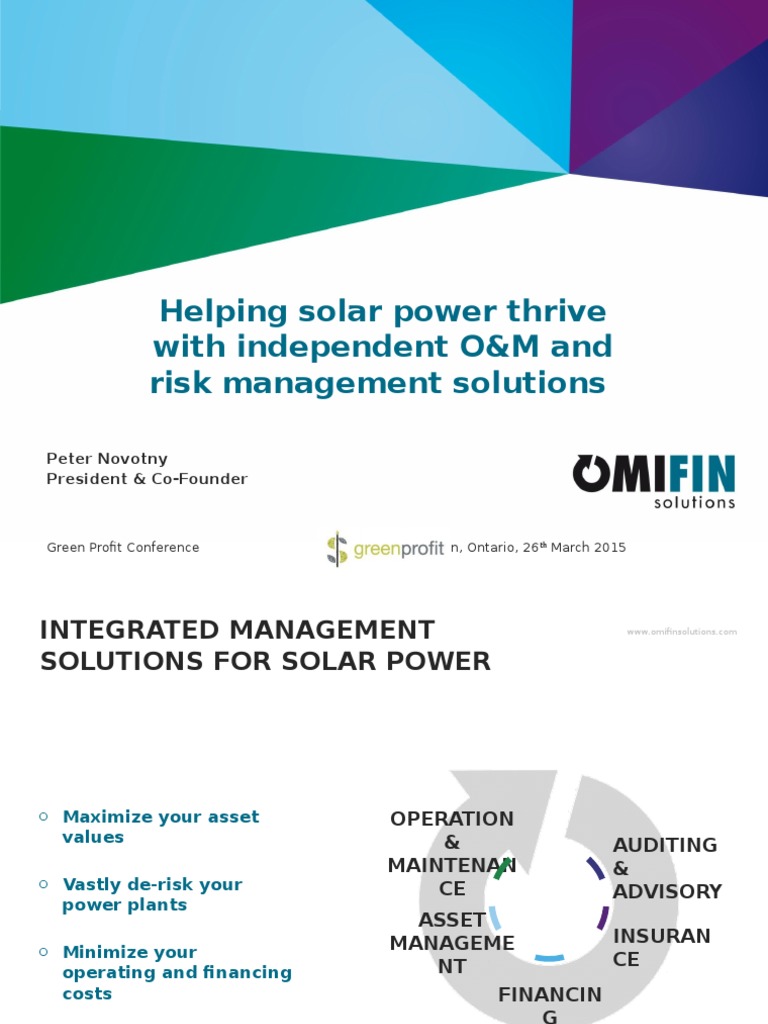 Peter Novotny - OMIFIN Solutions | PDF
