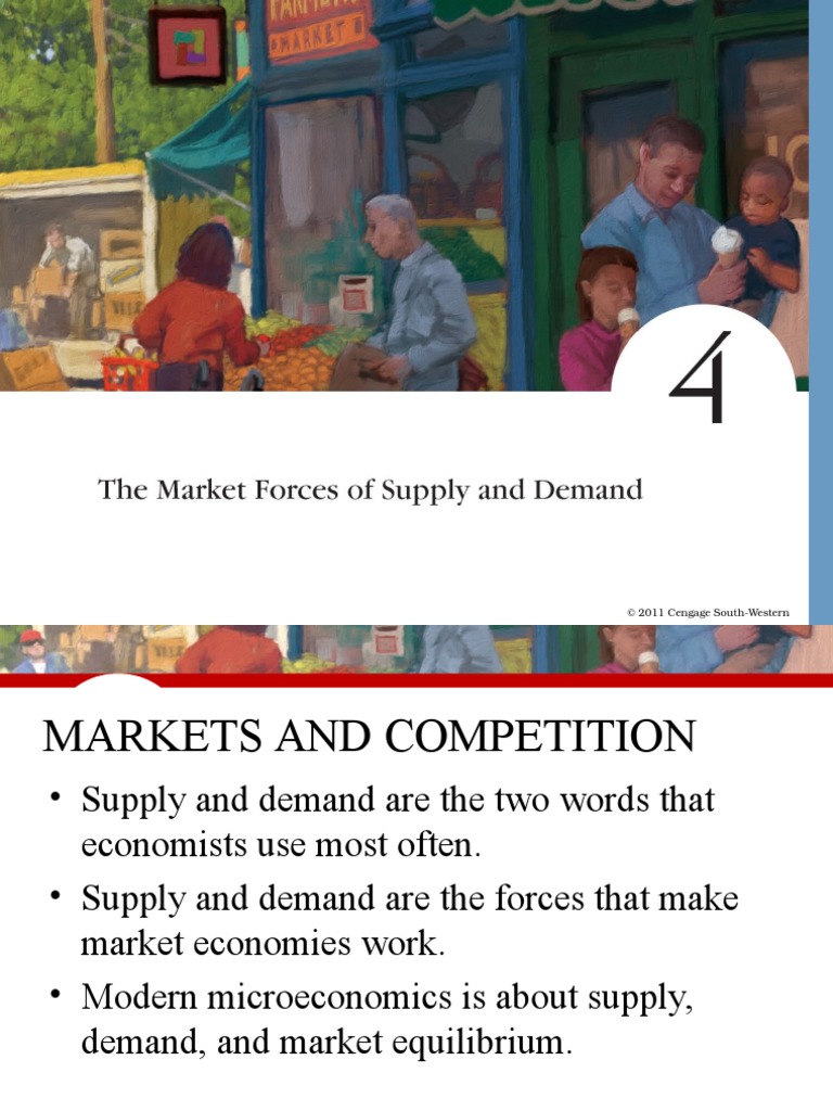Chapter 3 The Market Forces of Supply and Demand | PDF | Supply ...