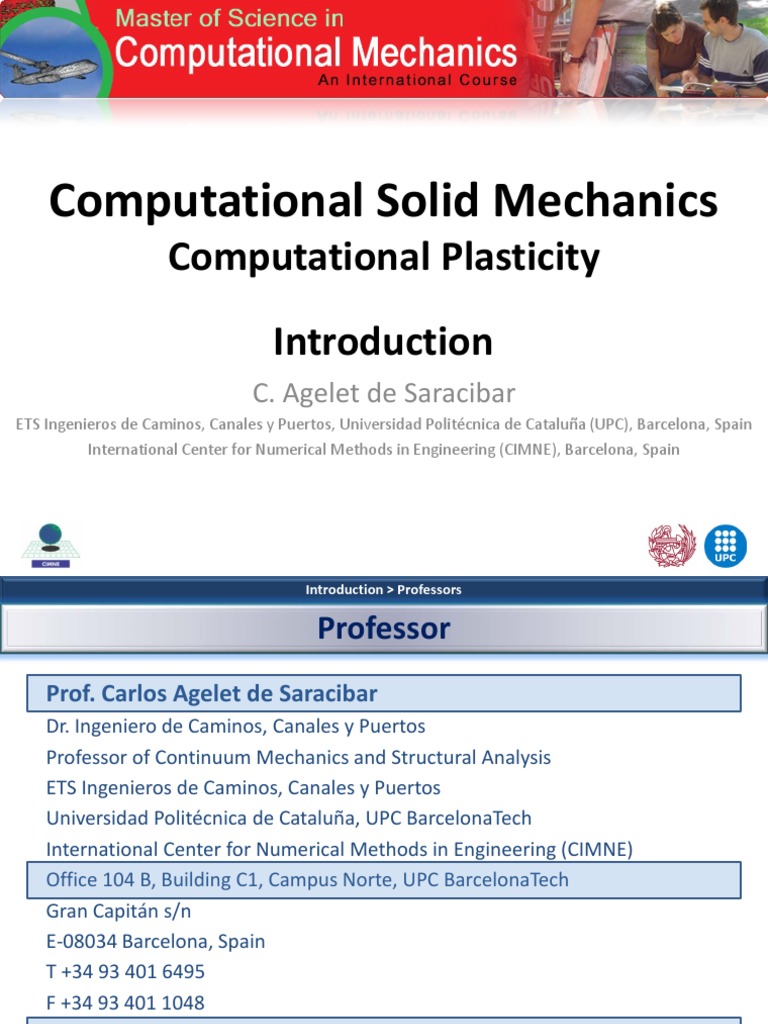 Computational Solid Mechanics | PDF