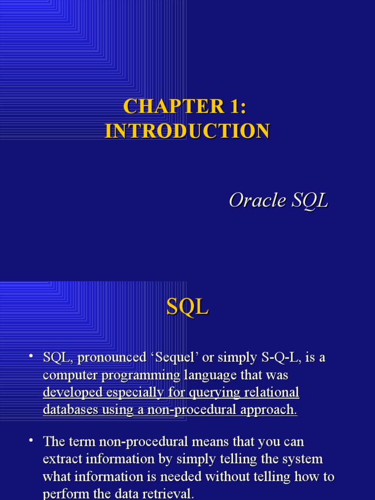Oracle SQL | PDF | Sql | Databases