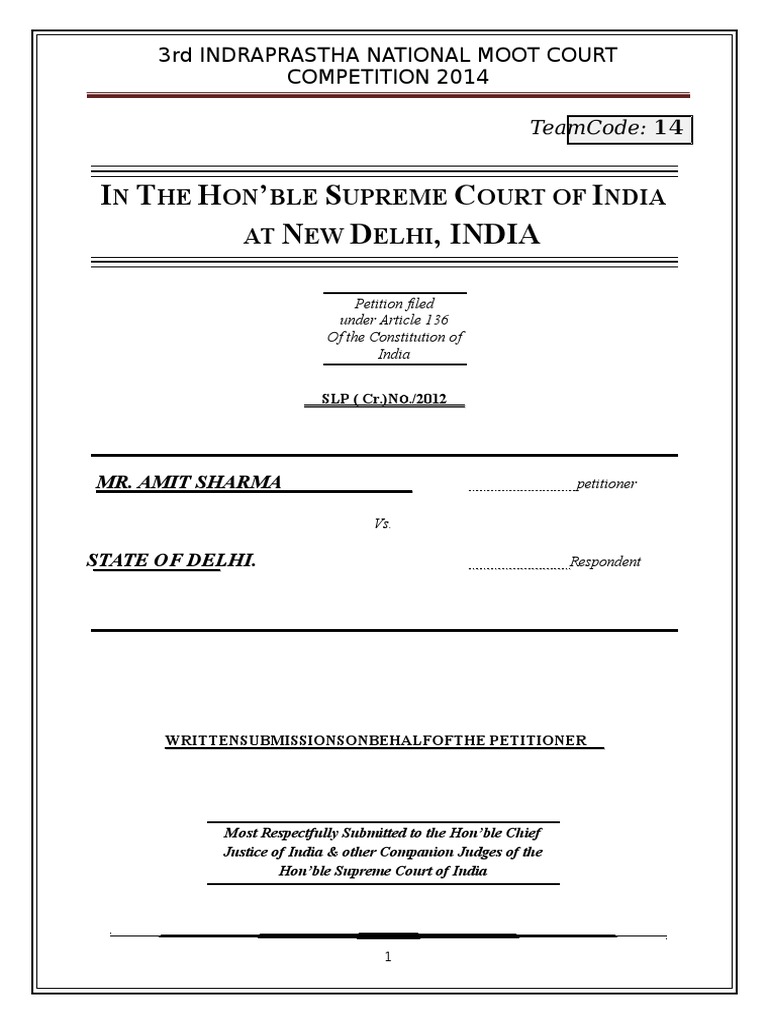 moot memorial | Mens Rea | Misrepresentation In English Law