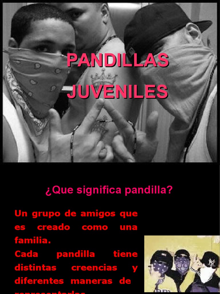 Pandillas Juveniles | PDF | Crimen organizado | Mala conducta