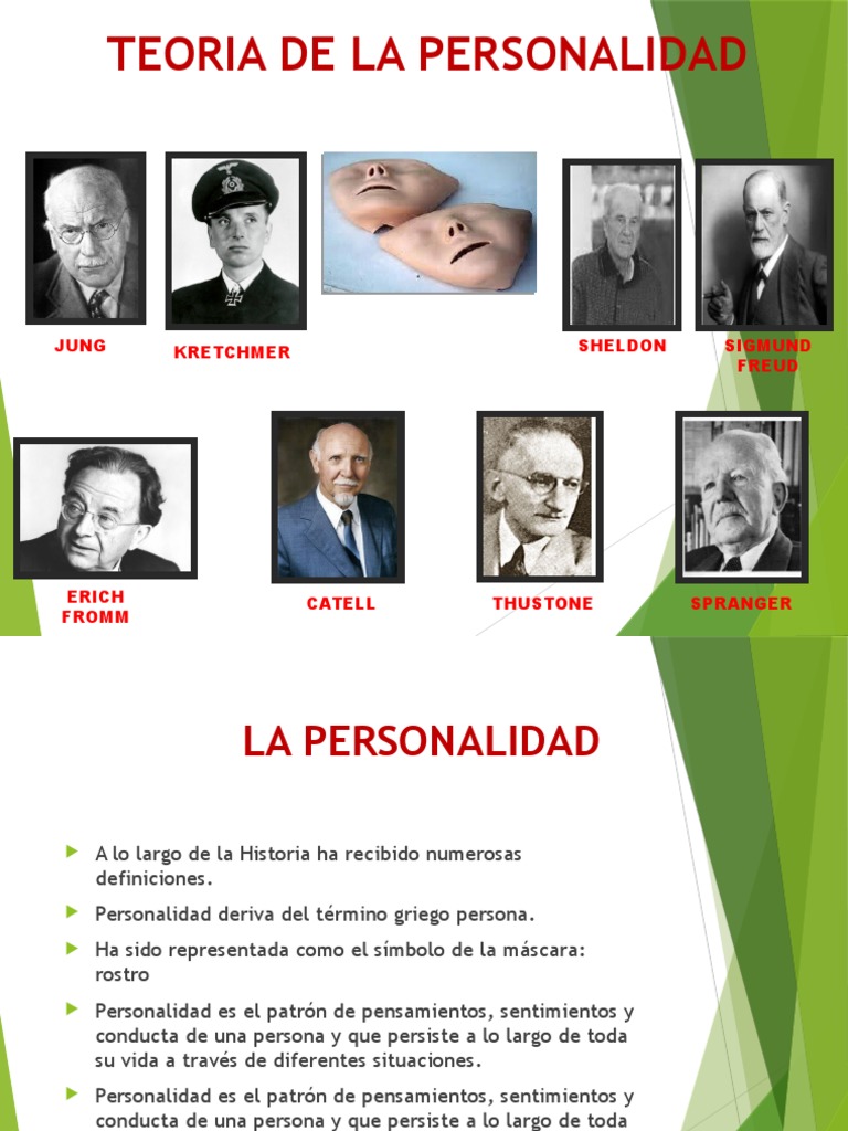 Teoria de La Personalidad | PDF | Mente inconsciente | Psique (psicología)