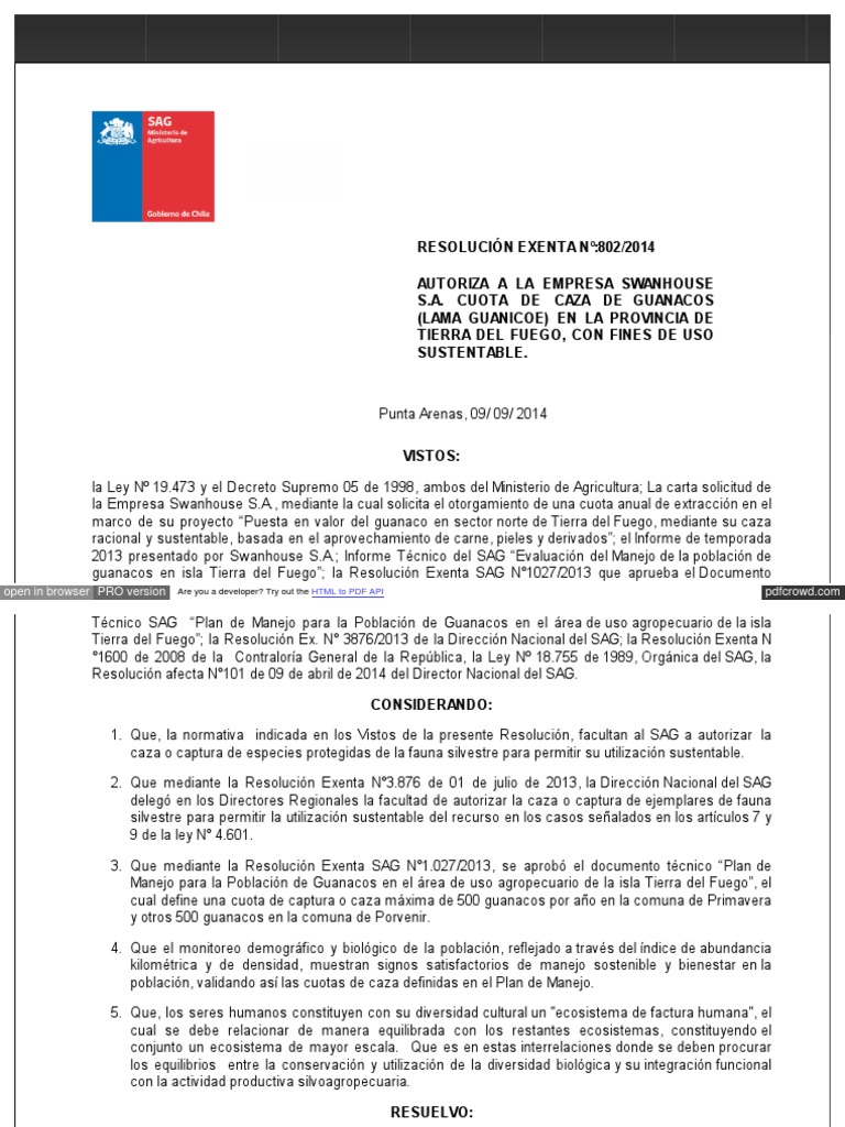 Ceropapel Sag Gob CL Documentos Documento PHP IdDocumento 22 | PDF | Chile | Biodiversidad