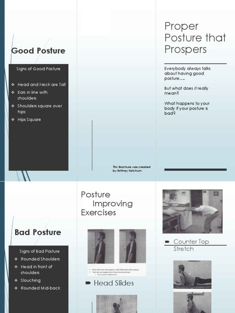 Final Posture Brochure | PDF