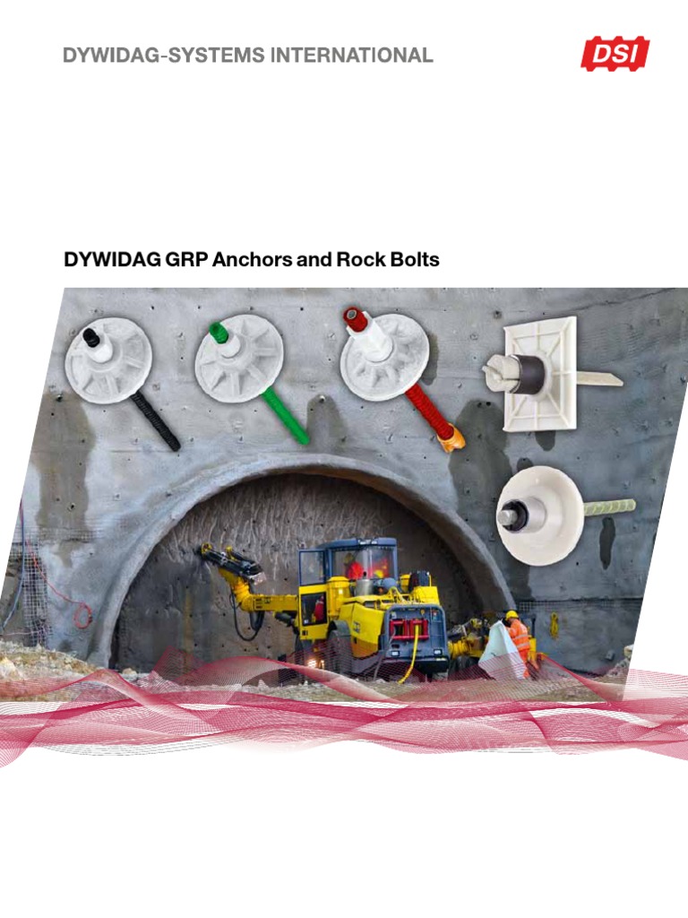 DSI ALWAG-Systems GRP Anchors-And-Rockbolts en 01 | PDF | Fiberglass ...