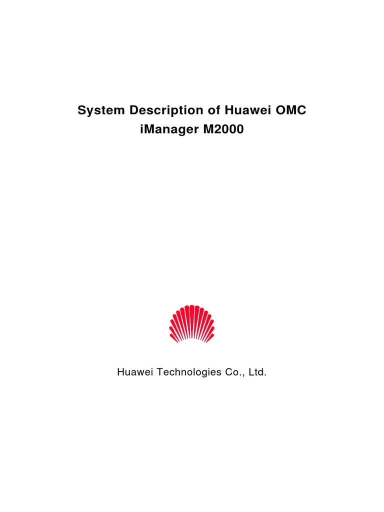 Huawei OMC iManager M2000 Guide | PDF | Computer Network | Server ...