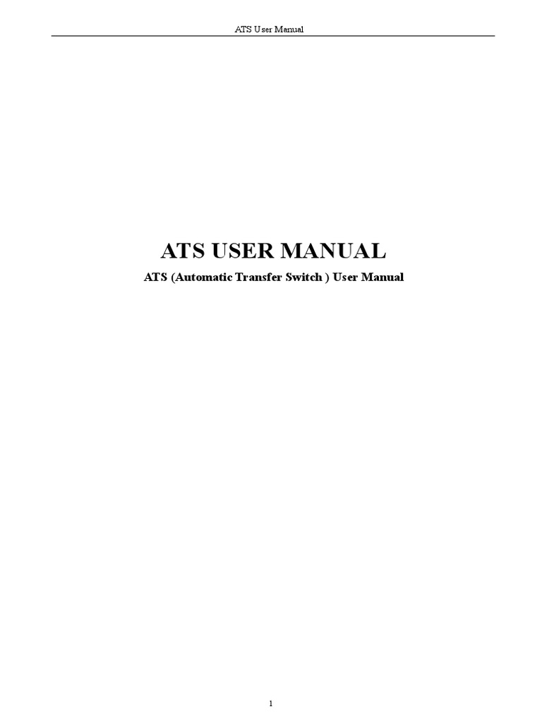 ATS User Manual | PDF | Email Address | Email