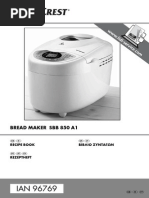 CookWorks Signature Breadmaker Recipes | PDF | Baker's Yeast | Breads