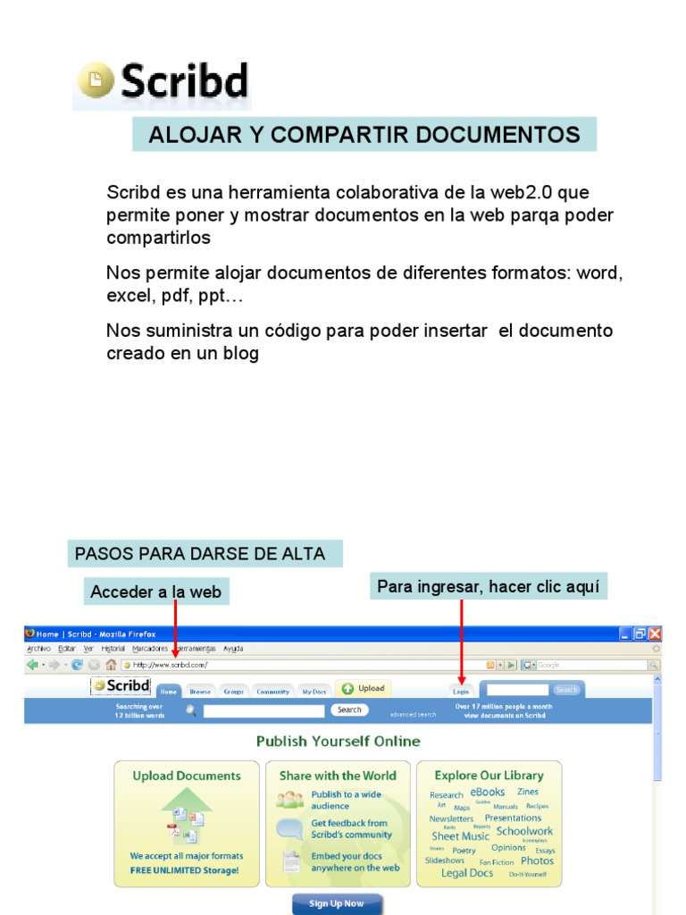 Tutorial Scribd | PDF