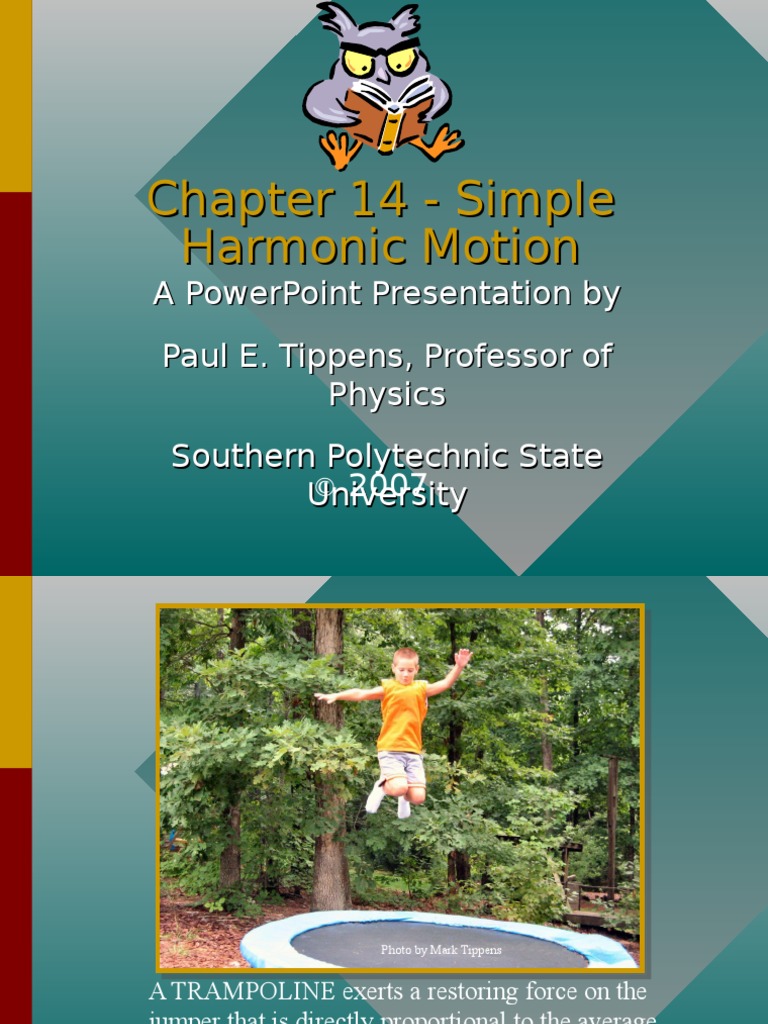 Simple Harmonic Motion (SHM) | PDF | Frequency | Oscillation