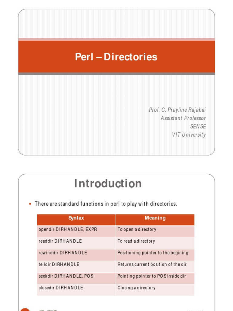 Perl Directory and Process Management Guide | PDF | Concurrent ...