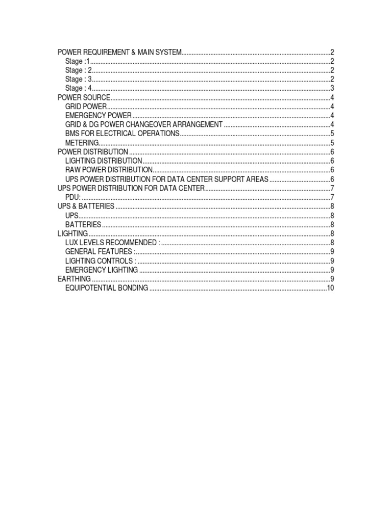 Data Center Design Guidelines | PDF | Electrical Grid | Data Center