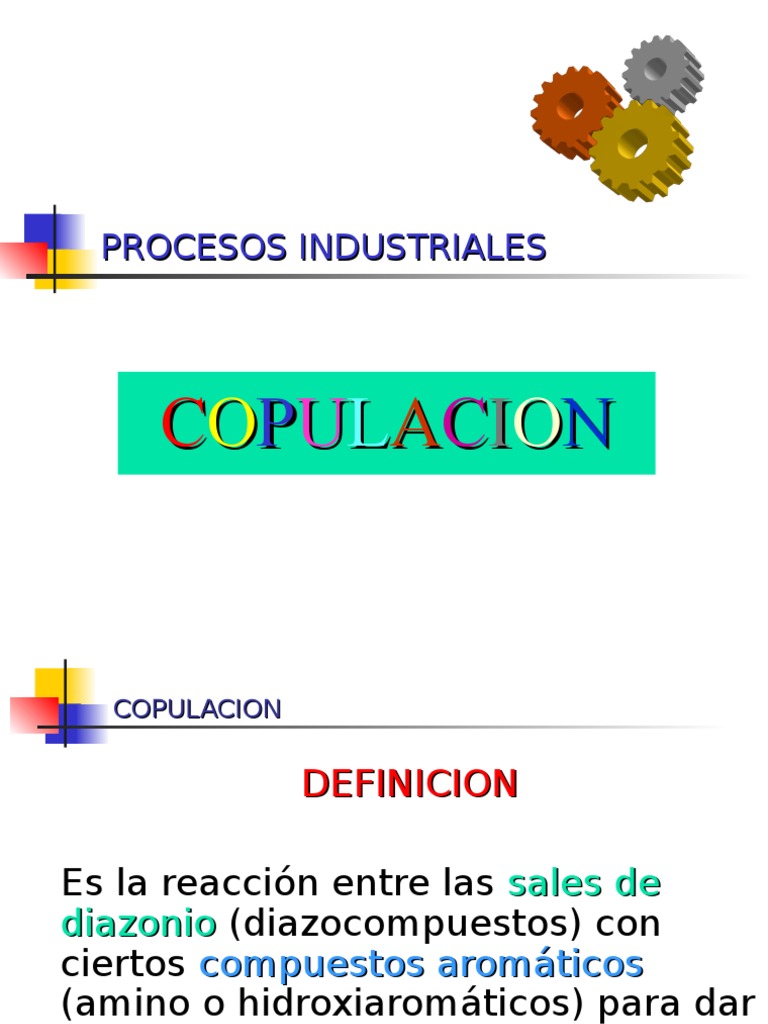 Copulacion | PDF | Ph | Compuestos químicos