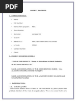 MBA Project Guide Biodata | PDF