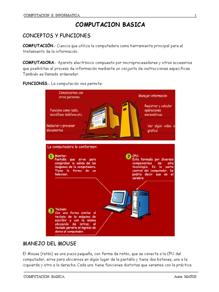 Manual Computacion | PDF | Ventana (informática) | Point and Click